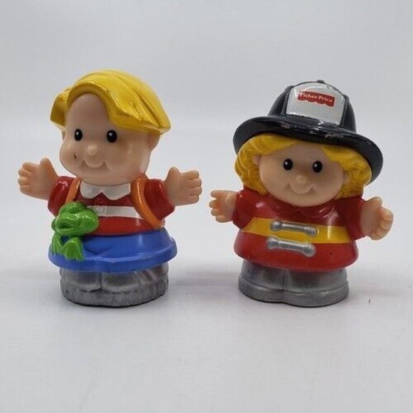 Fisher-Price | Toys | Fisher Price Little People Eddie And Firefighter ...